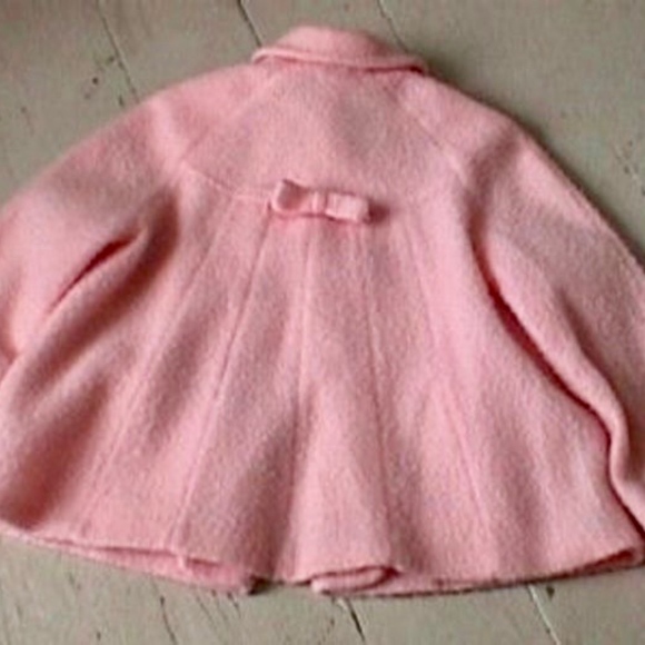 Vintage | Jackets & Coats | Vintage Girls Swing Coat Jacket Pink | Poshmark